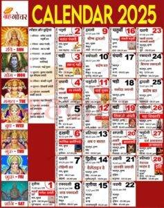 हिन्दू कैलेंडर 2025 के व्रत त्यौहार : Hindu Calendar 2025 Pdf Download ...